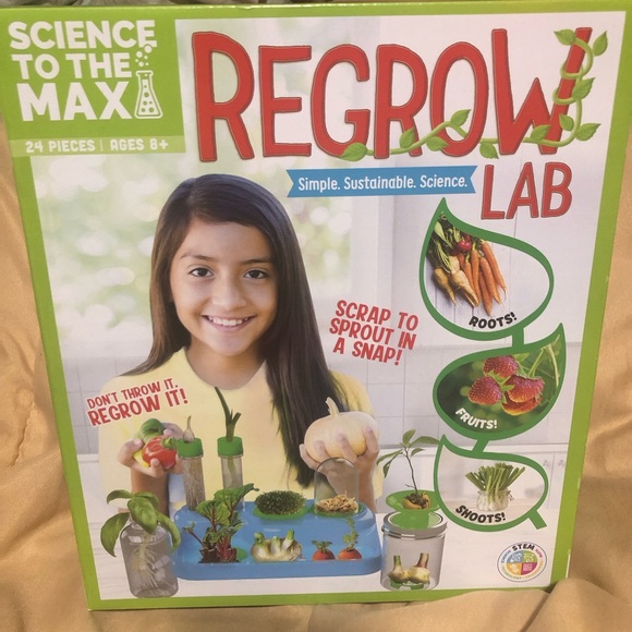 stem | Toys | New Science To Max Regrow Lab Kids Gardening Plant Stem ...